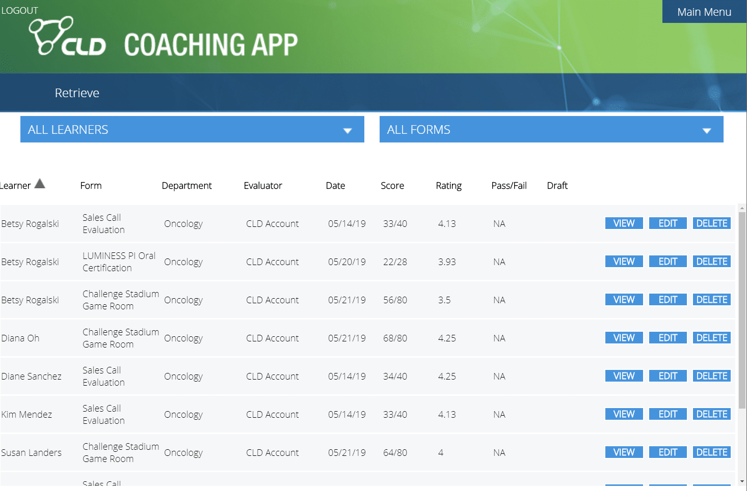 Coaching App: Impacting Performance - CLD